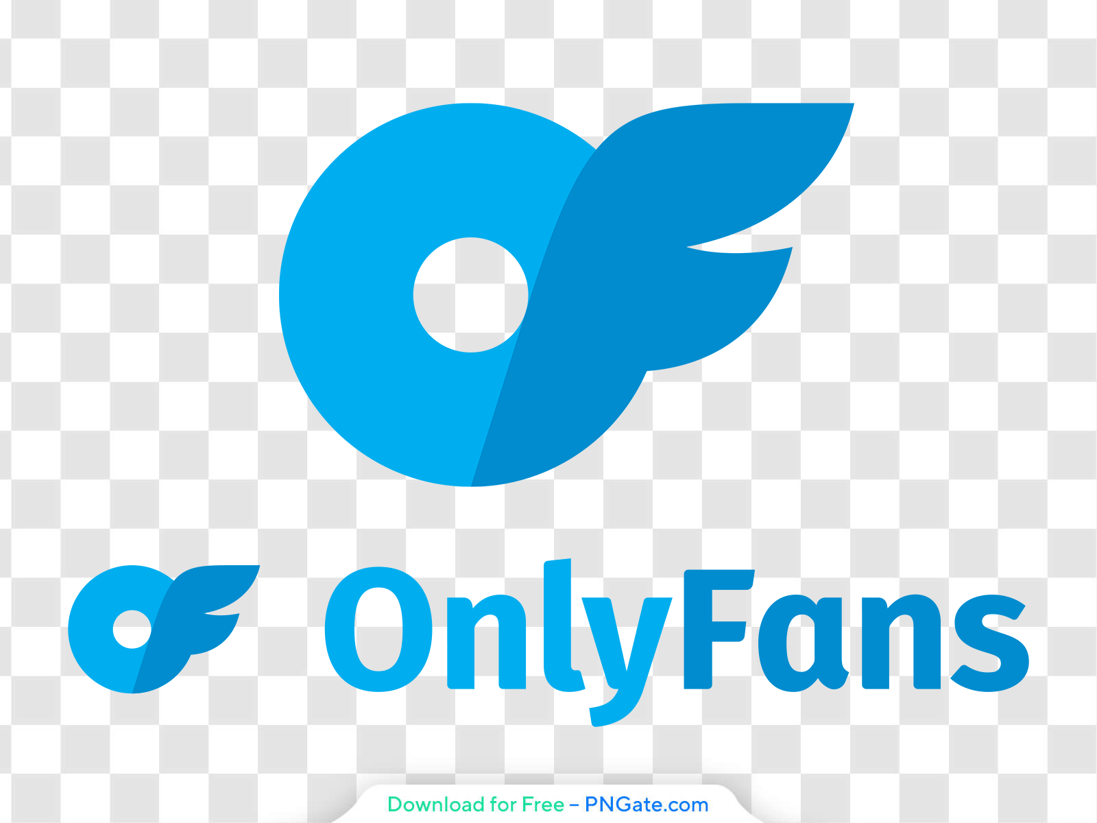 OnlyFans Main Horizontal Logo and Icon Set Free PNG - PNGate